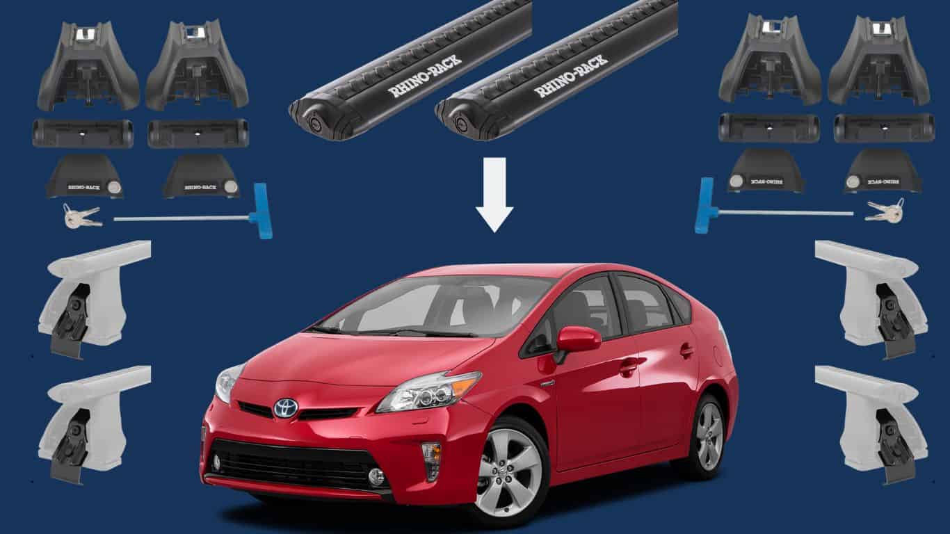 3 Roof Racks Or Crossbars For Toyota Prius