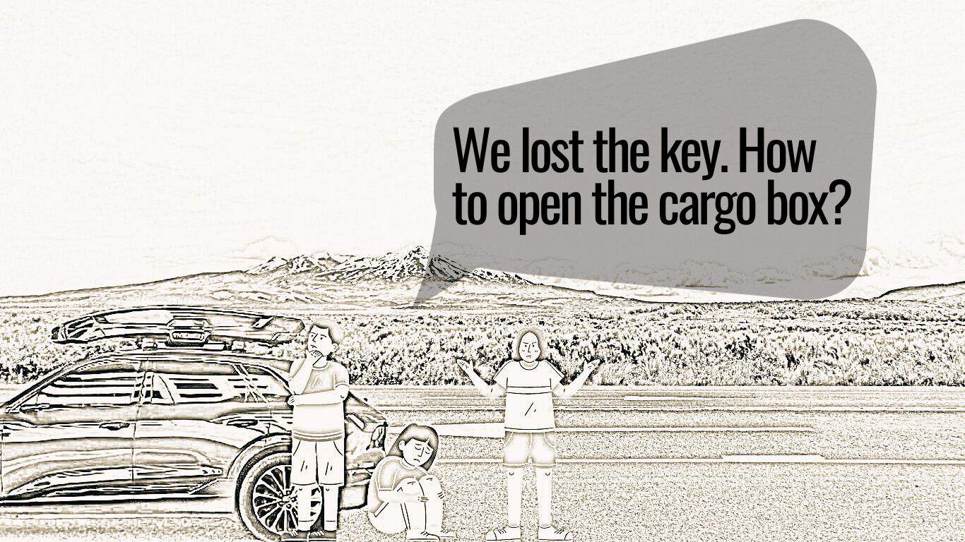 How To Open A Roof Cargo Box Without Keys